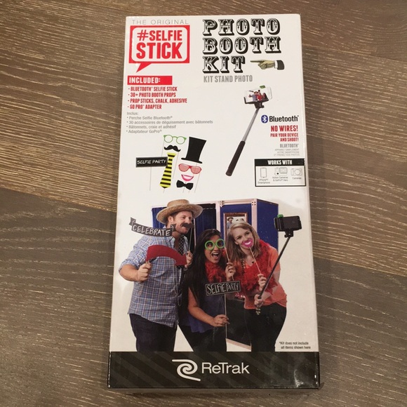 Party Supplies | Nib Selfie Bluetooth Stick Party Photo Booth Kit With ...